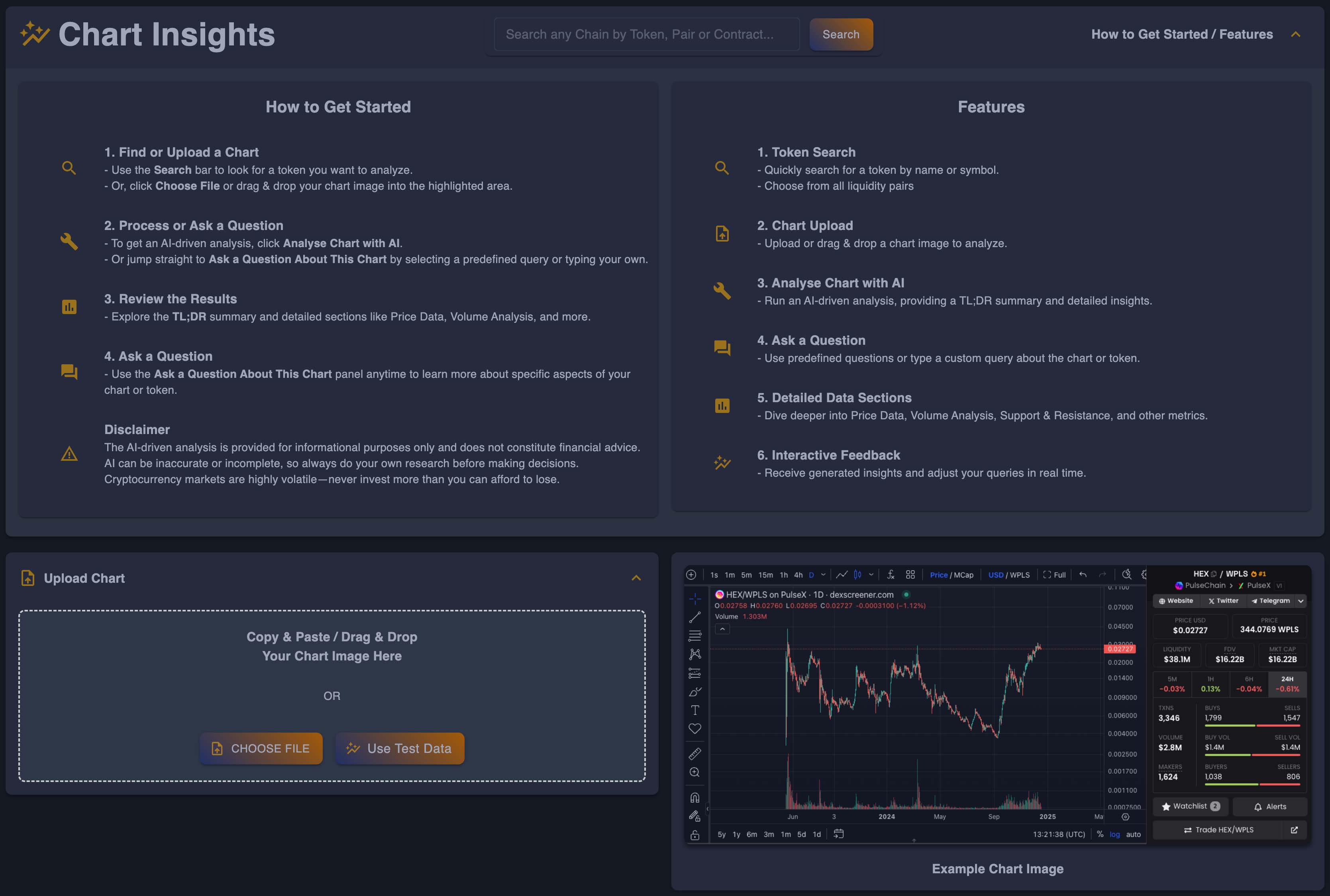chartBot - AI Chart Analysis